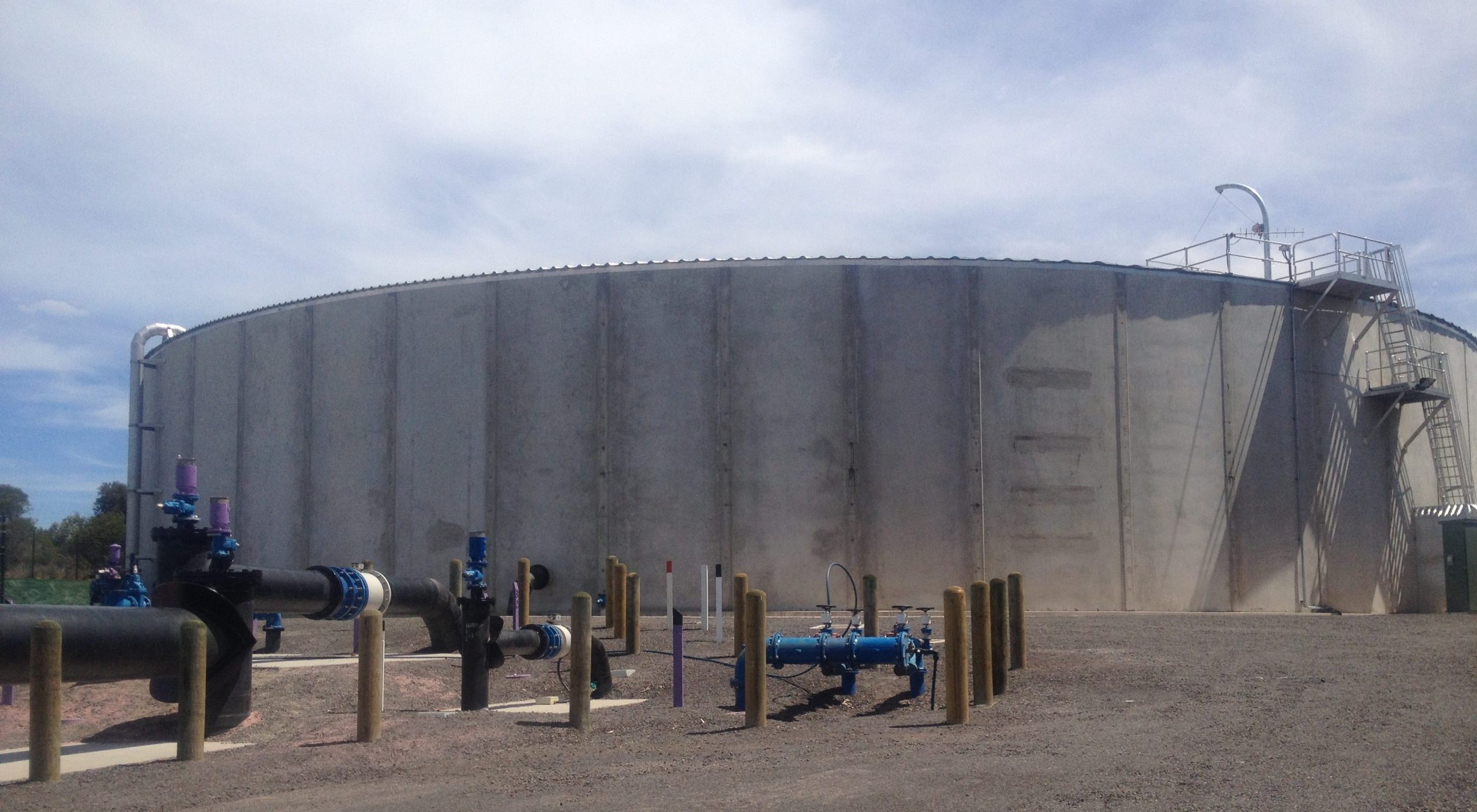 Stirloch Group | Civil Engineers | Mt Duneed 12.5ML Recycled Water Tank
